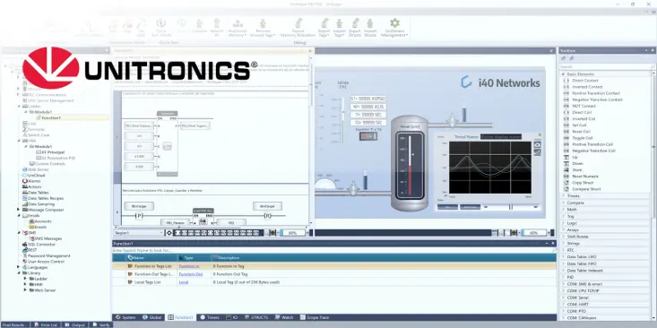 Unilogic de Unitronics software de programación
